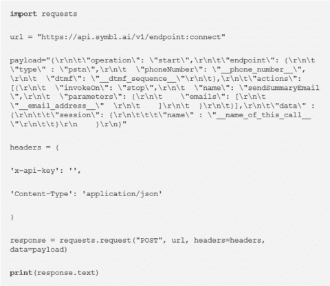 Real-Time APIs with HTTP Verbs in Python’s Requests Library | Symbl.ai