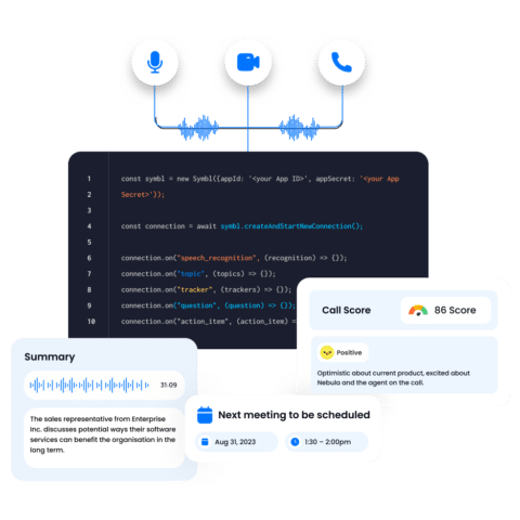 Symbl.ai | LLM for Conversation Data
