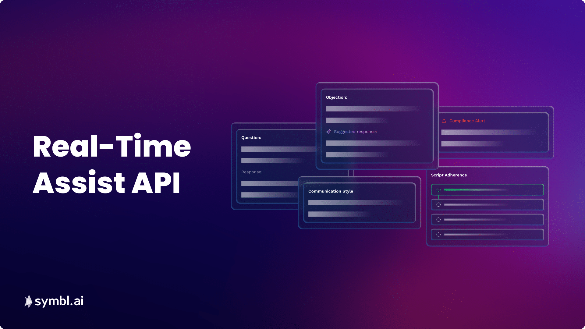 Accelerate Time to Value for Real-Time Assistance with Symbl.ai’s Real-Time Assist API | Symbl.ai